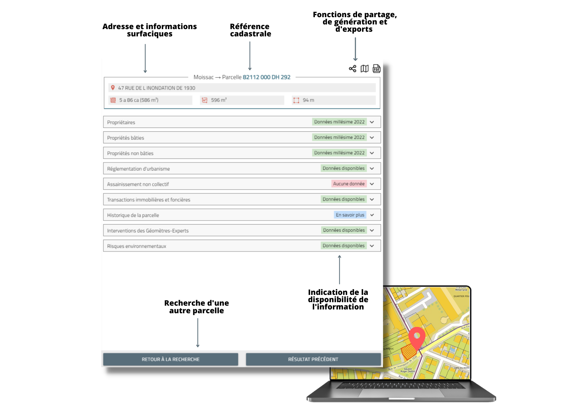 Une fiche pour tout savoir de la parcelle - SOGEFI